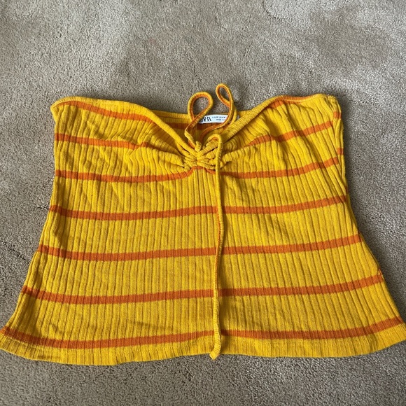 Zara | Tops | Zara Tube Top | Poshmark